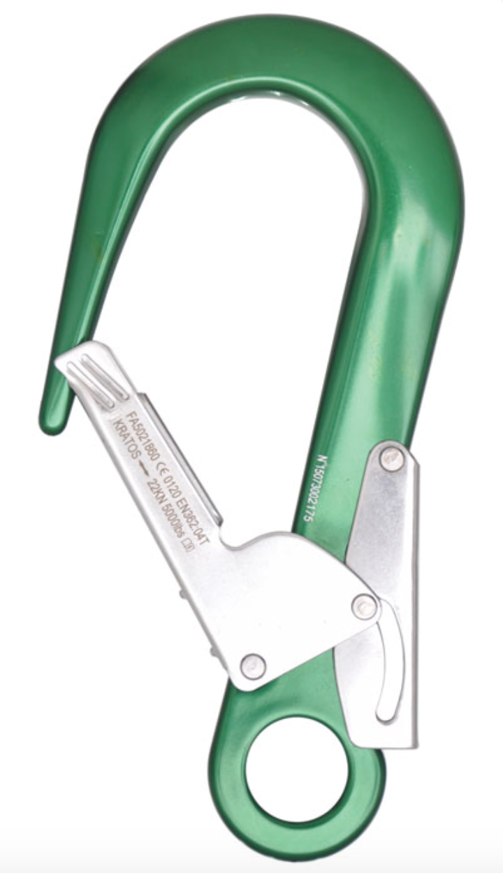 Kratos - Aluminium Double Action Scaffold Hook 22kN