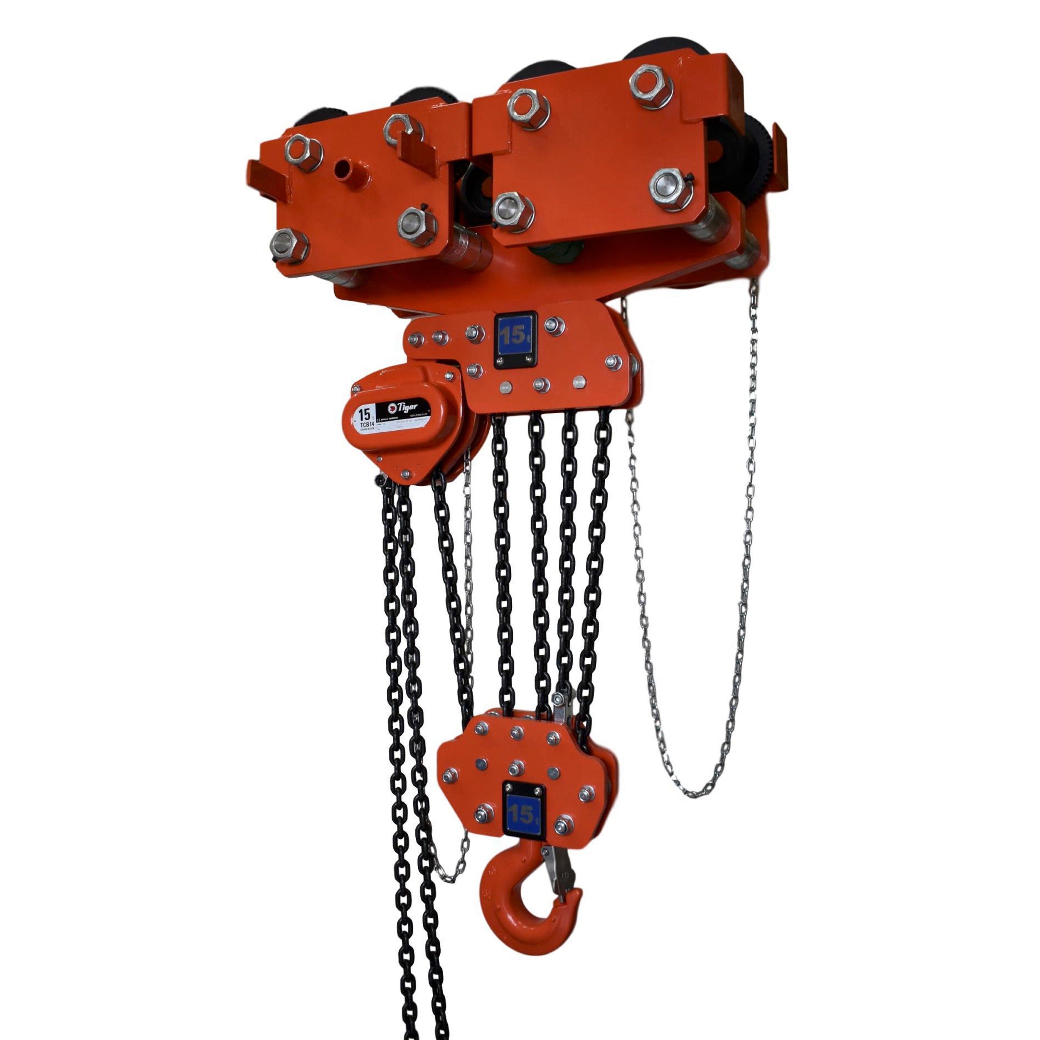 Tiger Chain Block & Geared Travel Trolley to Buy Online | RIGGINGUK
