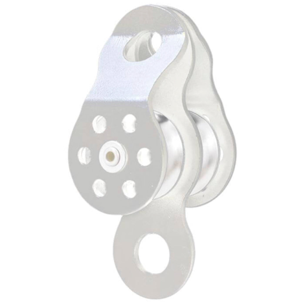 Double Attachment Pulley with Moveable Flange - to suit 9-12mm Kernman