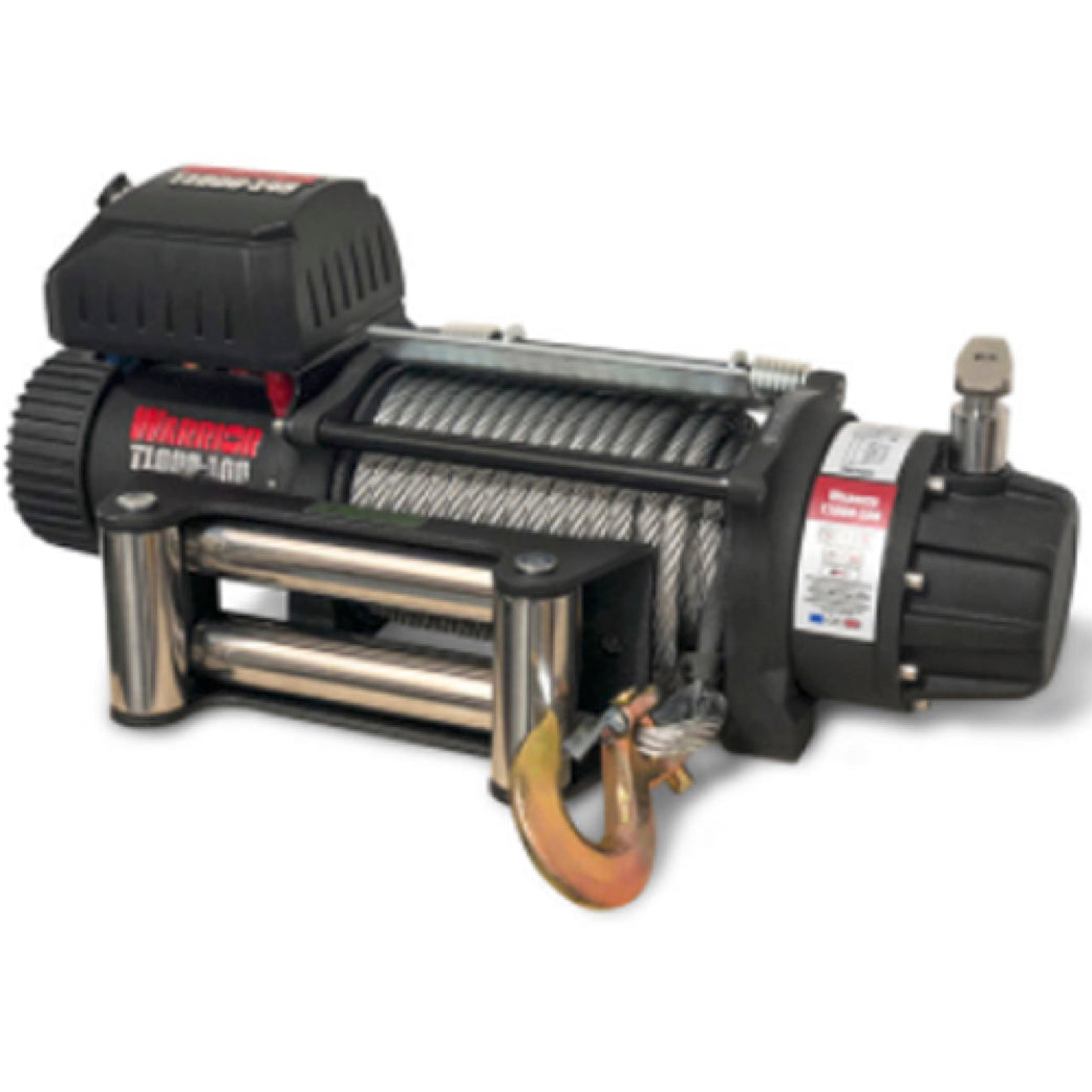 T-1000 Severe Duty Military Winch - 10,000 lb 12V & 14V- Complete with